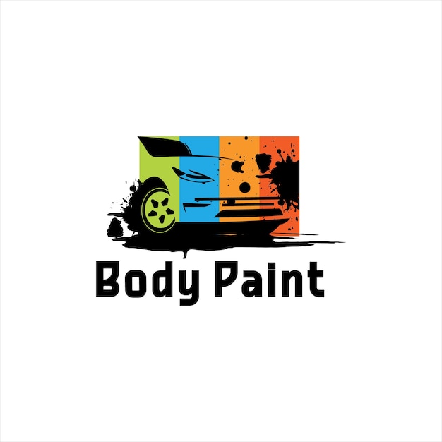 Vibrant Body Paint Design with Splattered Hues | Jiffy Designs
