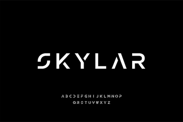 Sleek and Modern Skylar Logo Design | Jiffy Designs