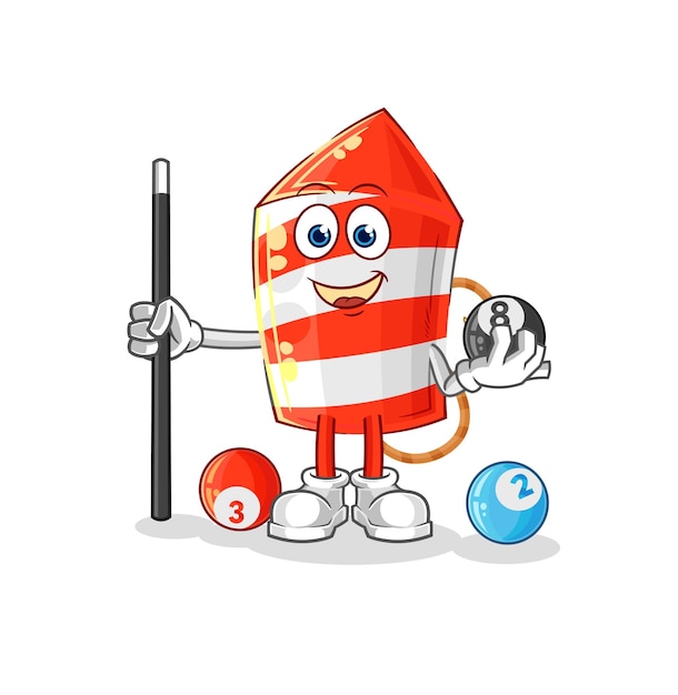 Cheerful House-Shaped Character Holding Stick and Ball | Jiffy Designs
