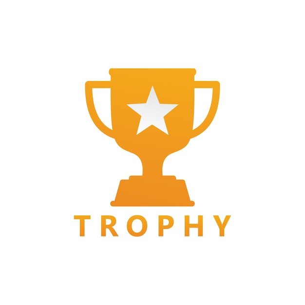 Iconic Golden Trophy with Shining Star Symbol | Jiffy Designs