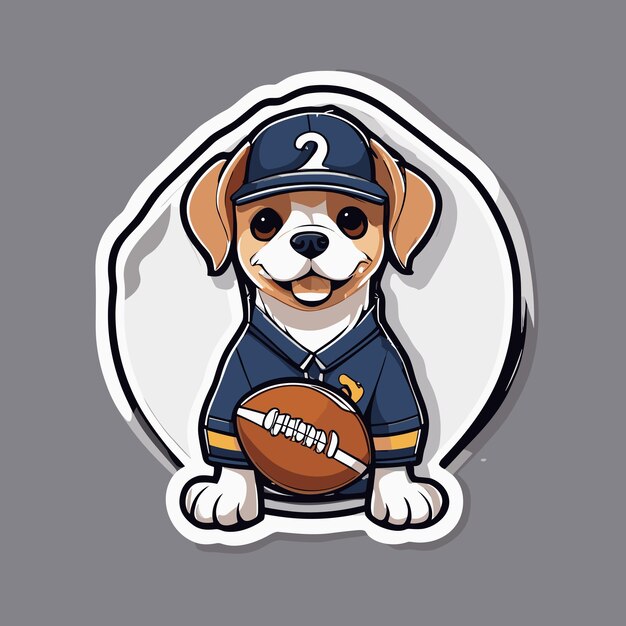 Adorable Beagle Pup in Sports Uniform Holding Basketball | Jiffy Designs