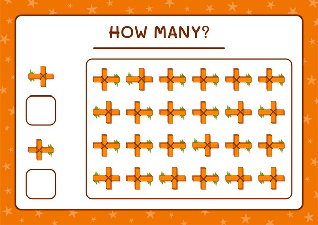 Vibrant Cross Symbols in Counting Activity | Jiffy Designs