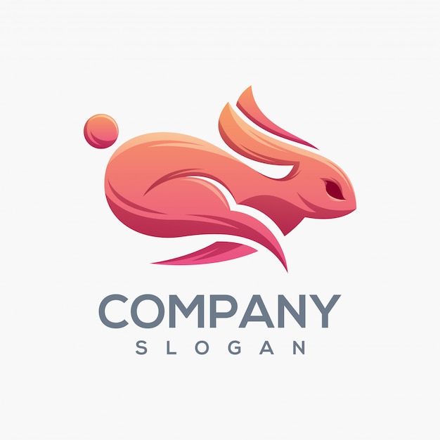 Vibrant Hare Logo: Captivating Design for Diverse Applications | Jiffy ...