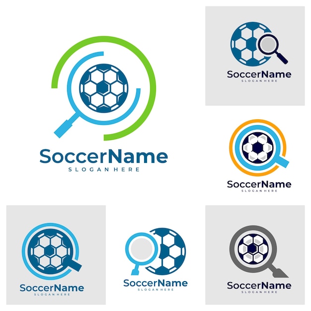 Vibrant Soccer Ball Logos for Sports Branding and Merchandise | Jiffy ...