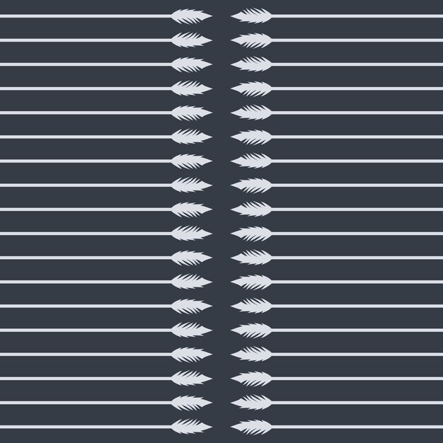 Geometric Pattern with Alternating White Arrows on Navy Stripes | Jiffy ...