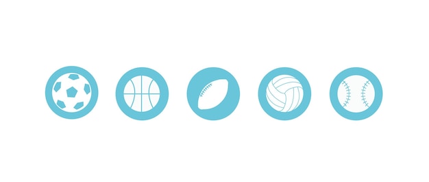 Vibrant Collection of Iconic Sports Balls and Equipment | Jiffy Designs