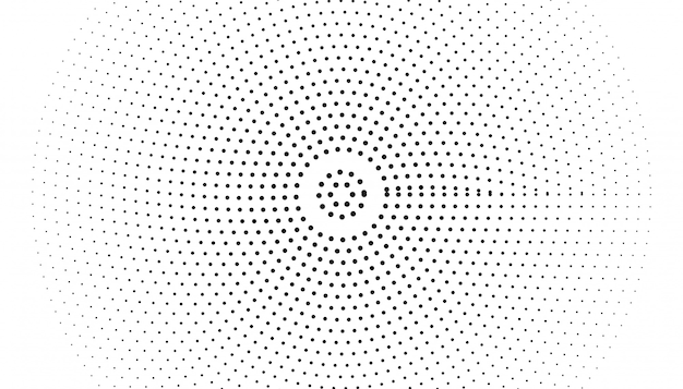 Radiant Dot Pattern: Hypnotic Concentric Circles | Jiffy Designs