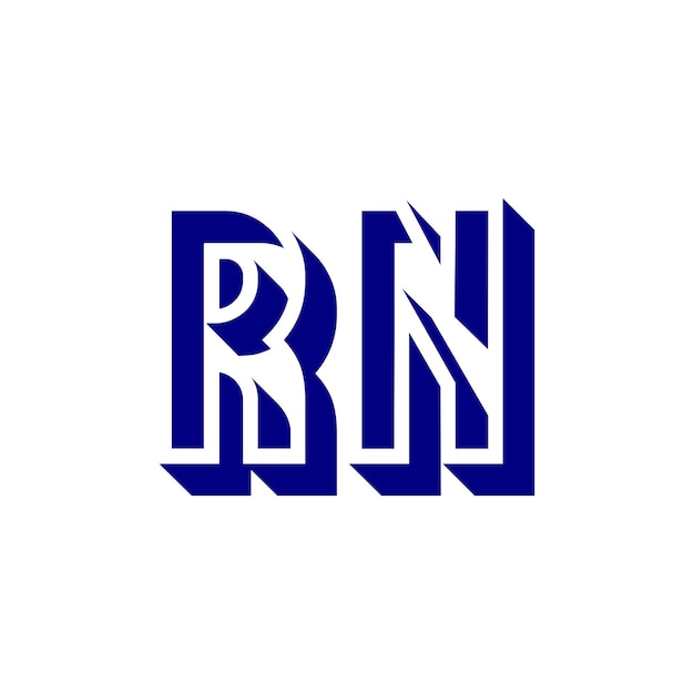 Bold and Striking Monogram with Overlapping Letters | Jiffy Designs