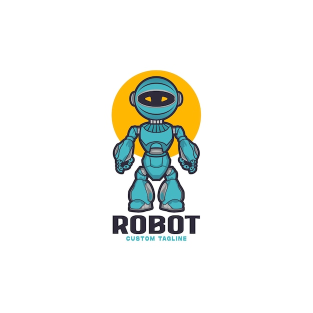 Cheerful Robotic Companion: A Delightful Mascot for Your Brand | Jiffy ...