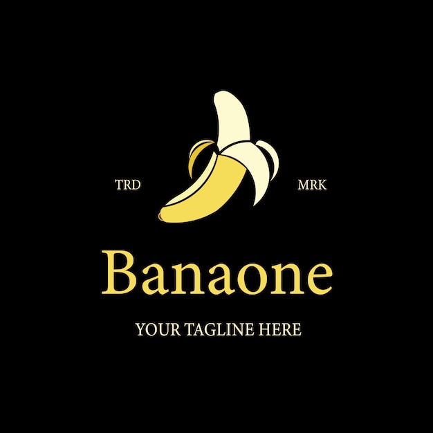Iconic Banana Branding with Minimalist Elegance | Jiffy Designs