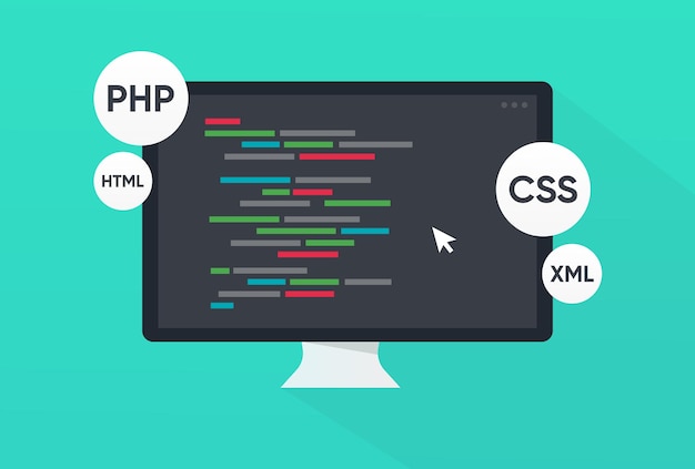 Vibrant Coding Interface with Colorful Programming Languages | Jiffy ...