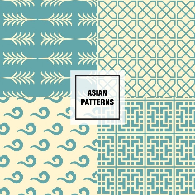 Diverse Asian Patterns and Motifs in Vibrant Color Palette | Jiffy Designs