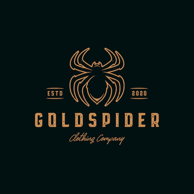 Elegant and Captivating Spider Logo for Clothing Brand | Jiffy Designs