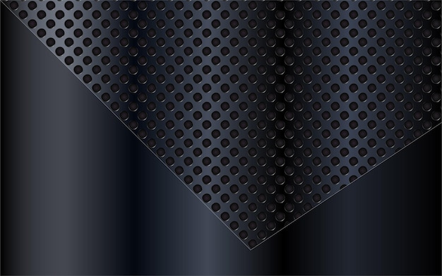 Sleek Metallic Perforated Panels with Layered Geometric Patterns ...
