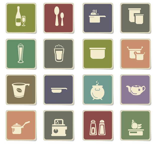 Diverse Culinary Icons: A Versatile Collection for Diverse Applications ...