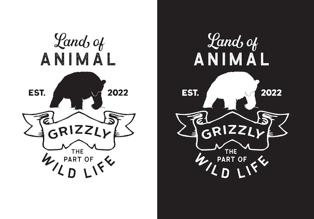 Rugged Grizzly Bear: Symbol of the Untamed Wilderness | Jiffy Designs