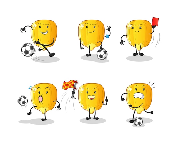 Playful Collection of Cheerful Yellow Cartoon Characters | Jiffy Designs