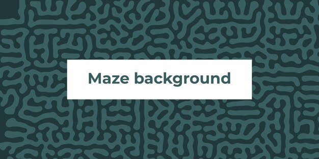 Intricate Maze Patterns Adorn Striking Green Background | Jiffy Designs