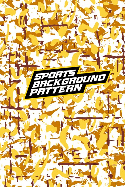 Vibrant Sports Background Pattern in Shades of Yellow | Jiffy Designs