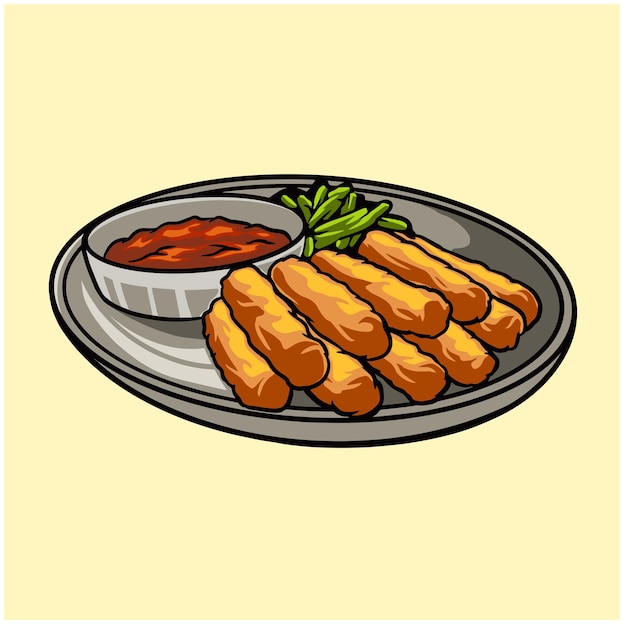 Delectable Chicken Tenders Served with Zesty Dipping Sauce | Jiffy Designs