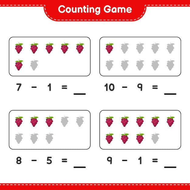 Counting Strawberries and Shapes: An Educational Math Game | Jiffy Designs