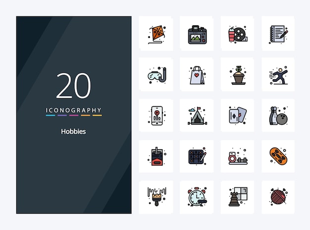 Comprehensive Collection of Engaging Hobby Icons | Jiffy Designs