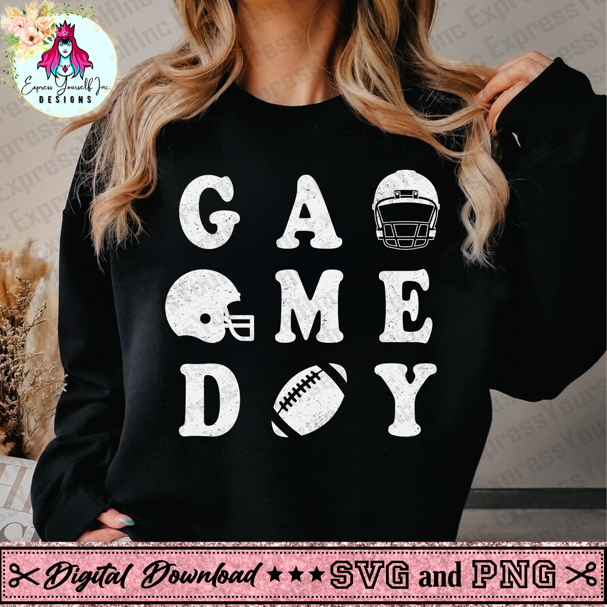 Game Day svg, Touchdown svg, Football Season svg, College Football svg ...