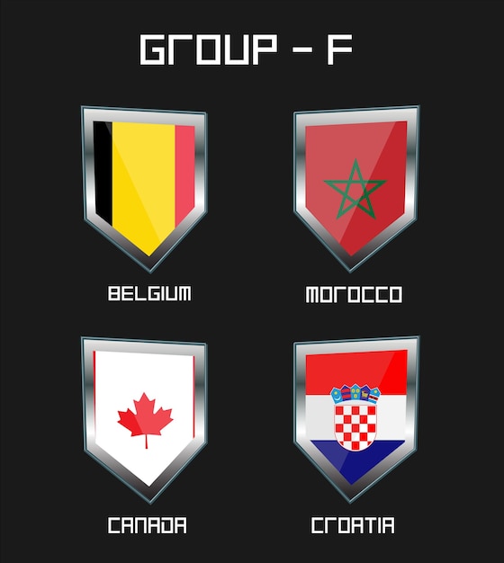 Diverse National Emblems: A Vibrant Collection of Flags and Shields ...