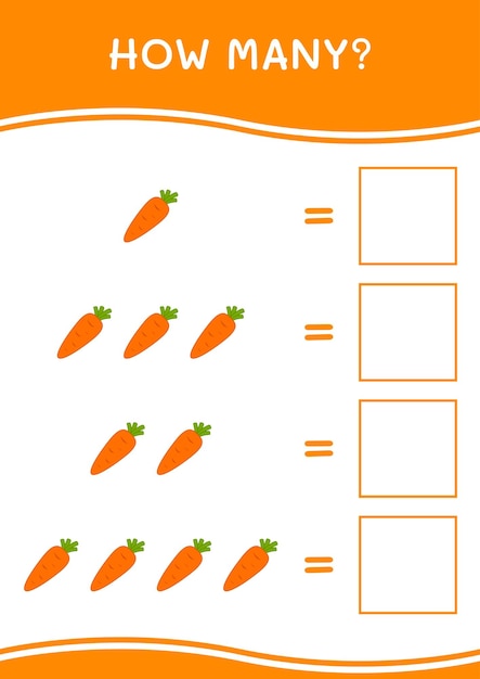 Counting Carrots: A Playful Math Activity | Jiffy Designs