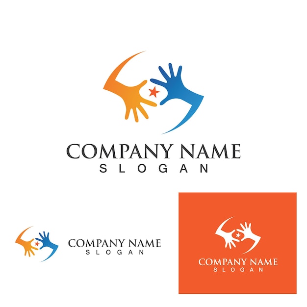 Vibrant Handprint Duo: A Captivating Symbol of Unity and Diversity ...