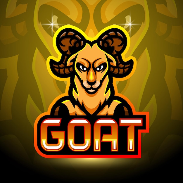 Fierce and Mighty Goat Mascot Emblem | Jiffy Designs