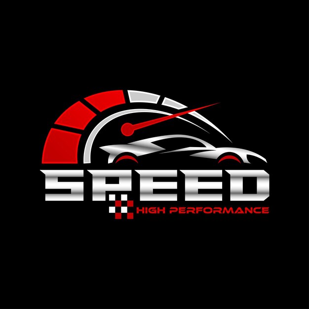 Sleek and Powerful Speed Performance Logo Design | Jiffy Designs