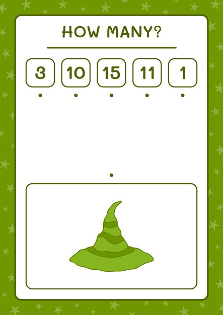 Counting Magical Hats in Whimsical Illustration | Jiffy Designs