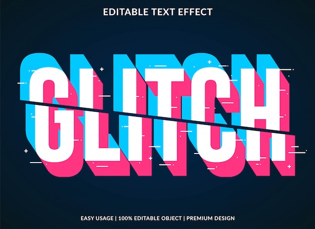 Vibrant Glitch Text Effect with Distorted Digital Lettering | Jiffy Designs