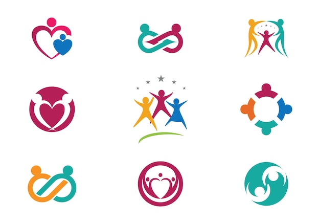 Vibrant Collection of Inclusive Community Icons and Symbols | Jiffy Designs