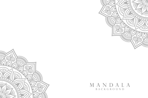 Intricate Gray Mandala Designs on White Background | Jiffy Designs