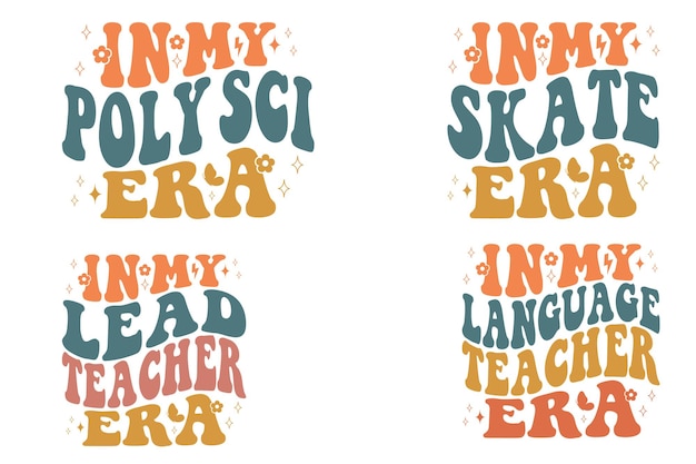 Vibrant Retro-Inspired Typographic Designs Celebrating Unique ...