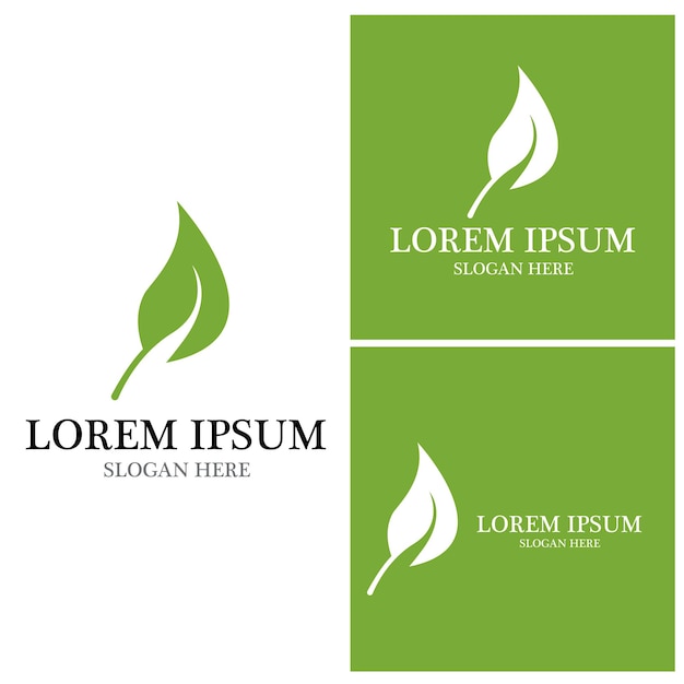 Versatile Green Leaf Logos for Eco-Friendly Branding | Jiffy Designs