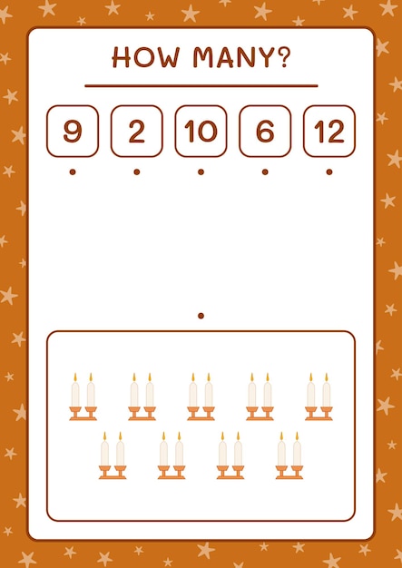 Counting Candles on a Festive Background | Jiffy Designs