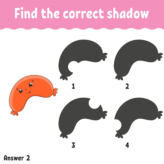 Adorable Platypus Shadow Matching Puzzle | Jiffy Designs