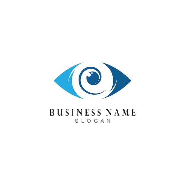 Captivating Blue Eye Logo for Visionary Business | Jiffy Designs