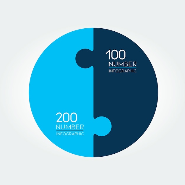 Vibrant Puzzle Pieces Depicting Numerical Data Visualization | Jiffy ...