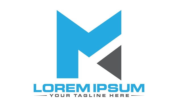 Sleek and Stylish M-Shaped Logo with Tagline | Jiffy Designs