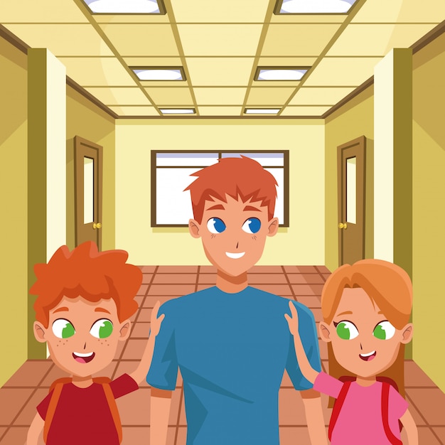 Friendly Students in a Bright Classroom | Jiffy Designs