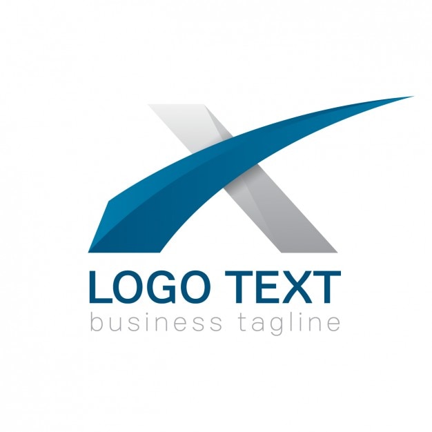 Abstract Blue and Gray Logo with Slanted Elements | Jiffy Designs