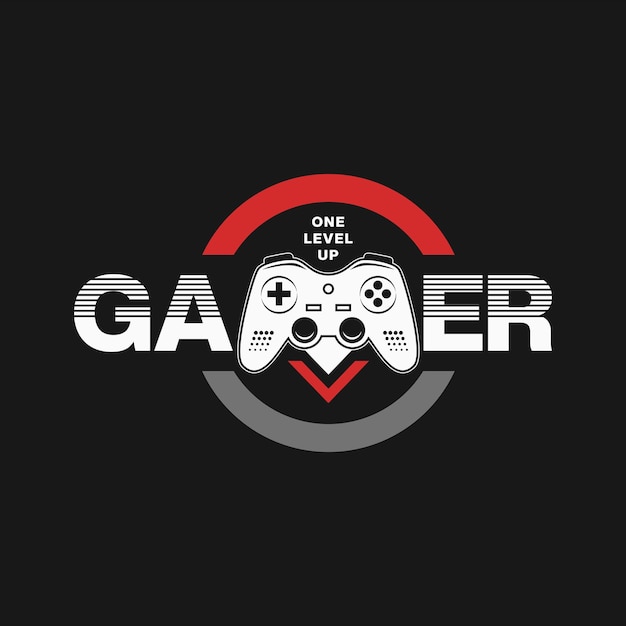 Vibrant Gamer-Inspired Emblem with Retro Game Controller | Jiffy Designs