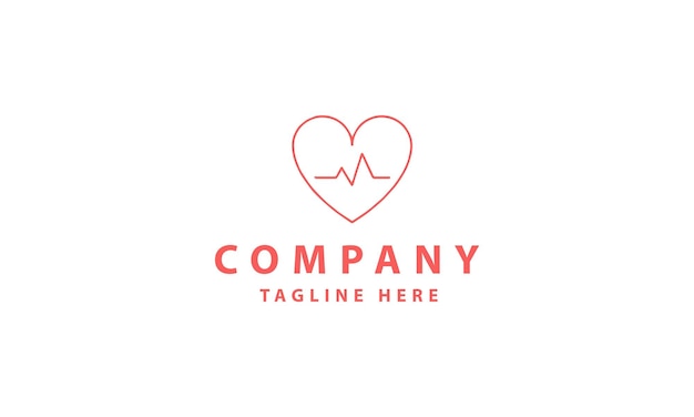 Vibrant Heart with Pulse Logo for Healthcare Company | Jiffy Designs