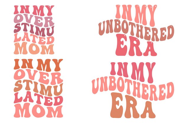 Retro-Styled Text Overlays with Vibrant Colors | Jiffy Designs