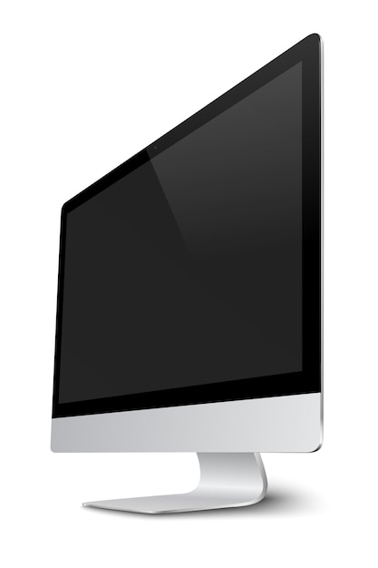Sleek and Minimalist Computer Display with Angled Design | Jiffy Designs