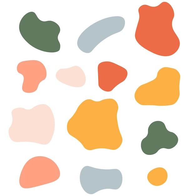 Vibrant Abstract Shapes Collection for Versatile Design Applications ...